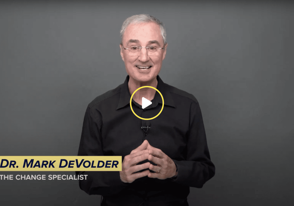 Top Change Management Keynotes - Dr. Mark DeVolder